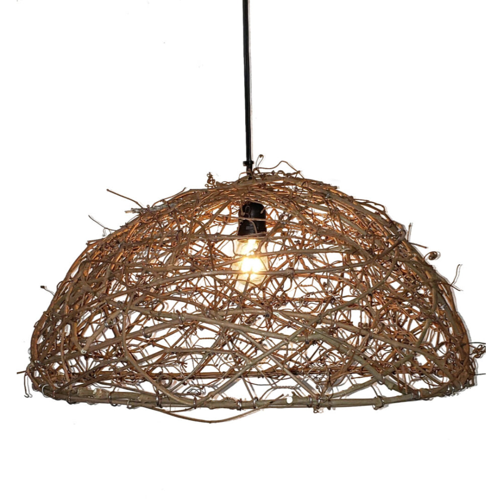 Lightcraft Outdoor Natural Vine Dome Pendants | SeginusLighting.com