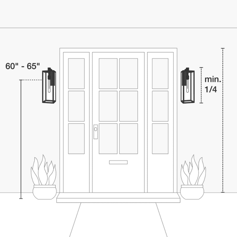 Visual Comfort Stagger Large Wall Light | SeginusLighting.com