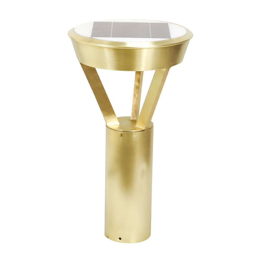 SPJ Lighting SPJ-SL18 LED Solid Brass Solar Light | SeginusLighting.com