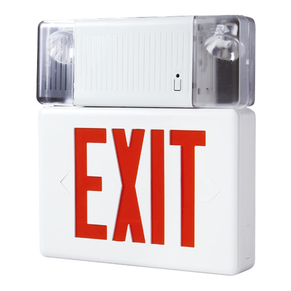 Atlite PC3 Contours Combo LED Exit/Emergency Light | SeginusLighting.com
